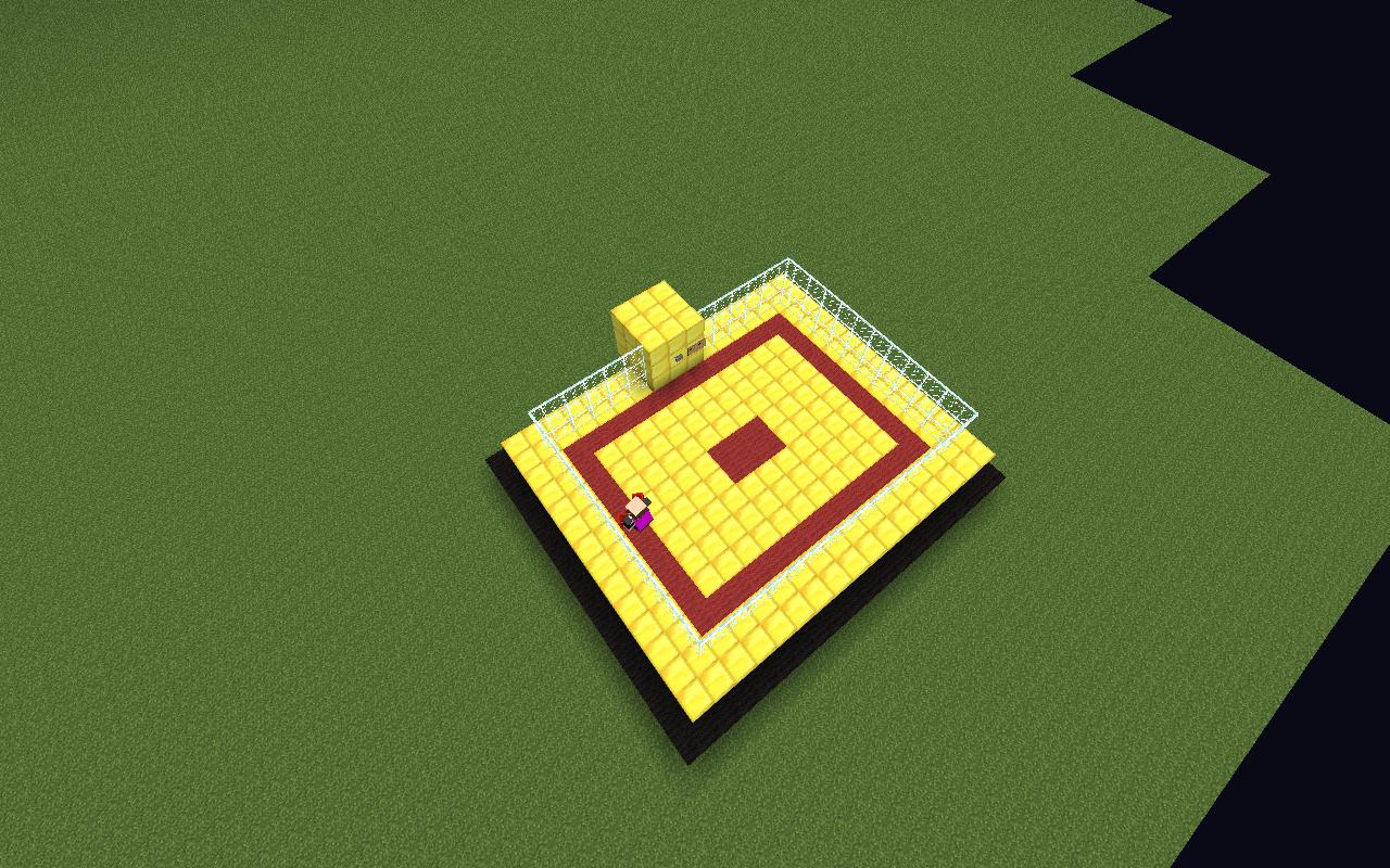 Custom Npc Wooden Base Arena Minecraft Map