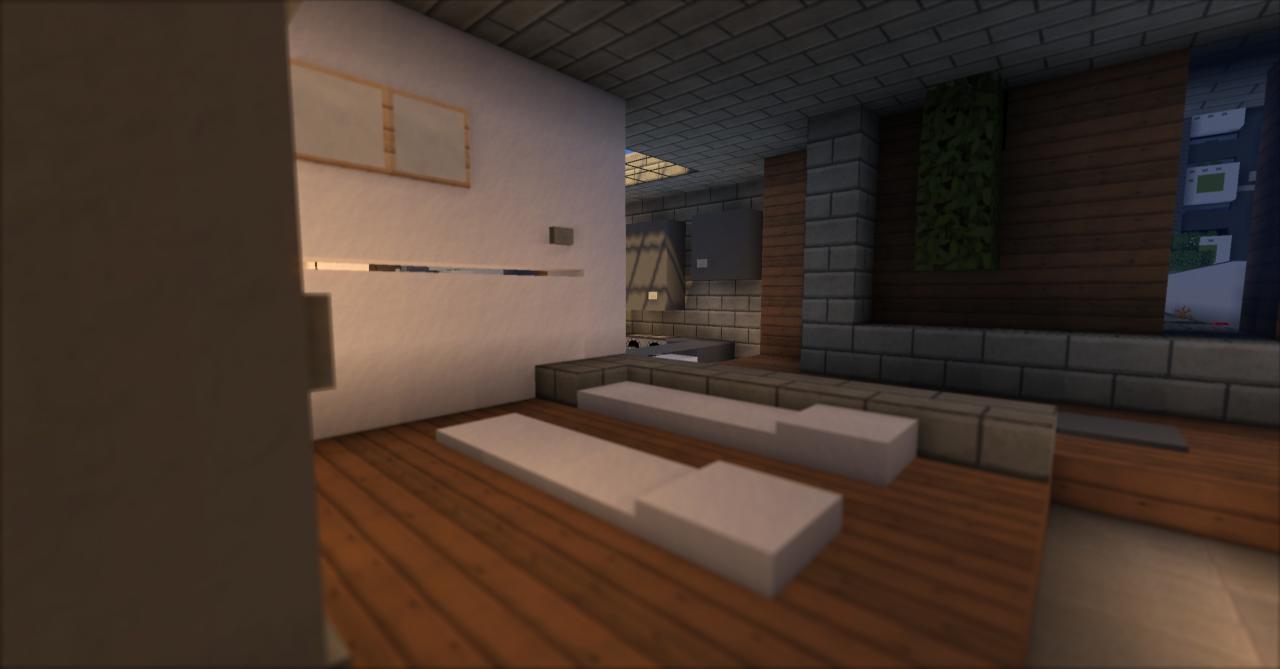 Angle | Modern home Minecraft Map