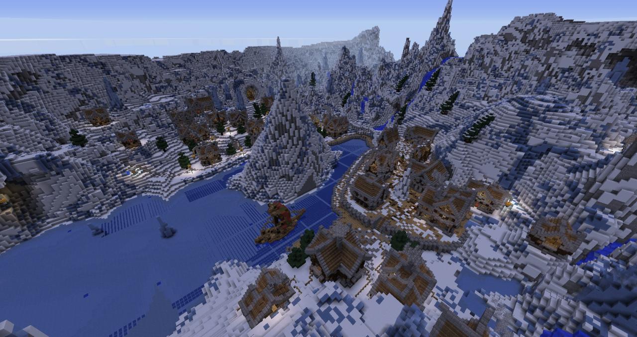 Winter Port Minecraft Map