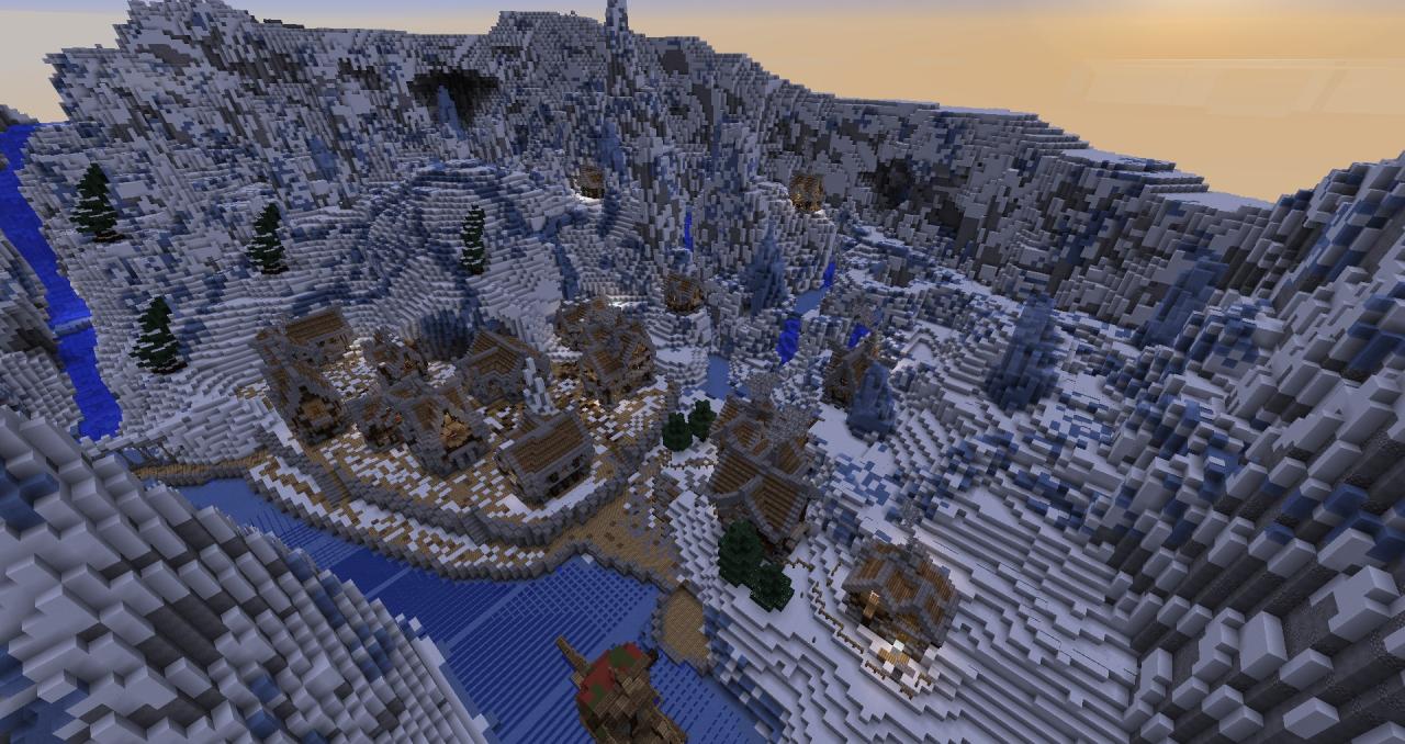 Winter Port Minecraft Map