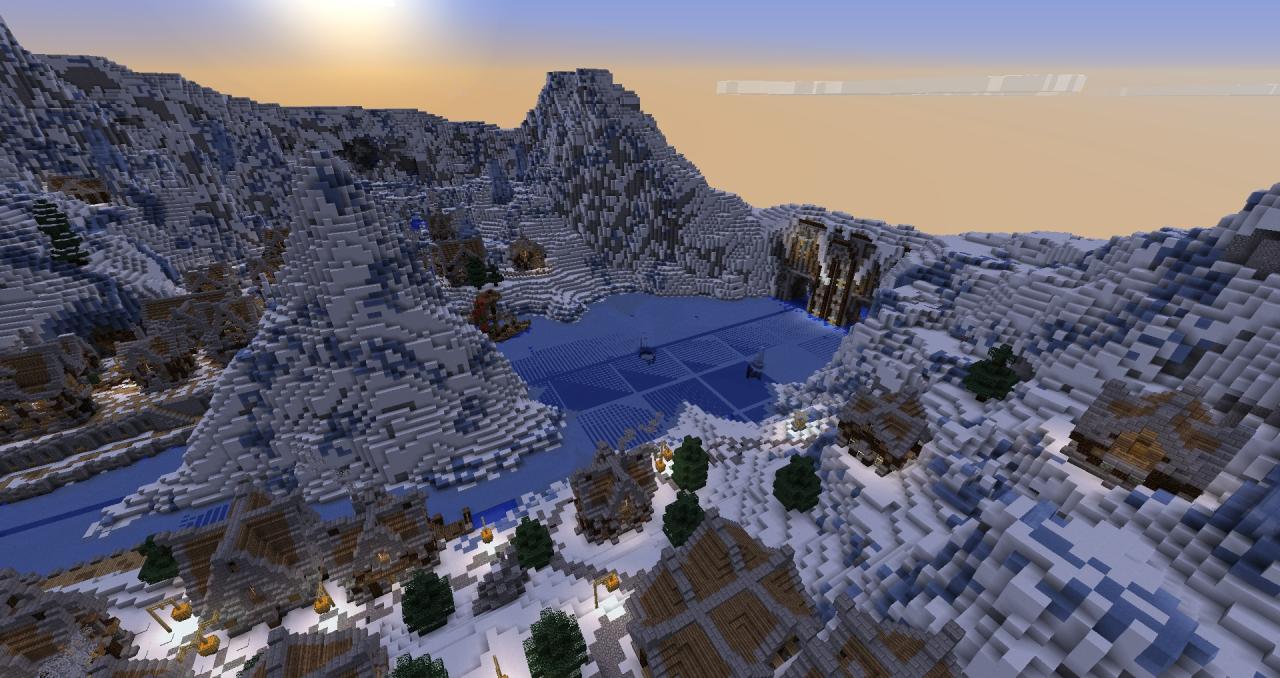 Winter Port Minecraft Map