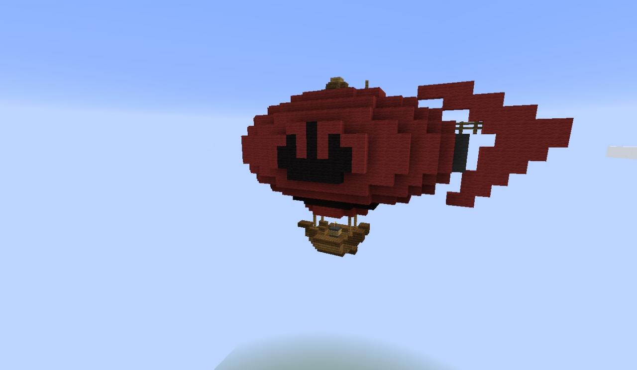 Avatar : Fire Hot air balloon & Earth Hot air balloon Minecraft Map