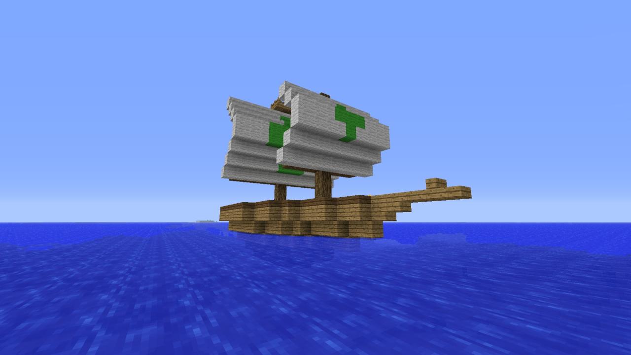 Small trade ship Minecraft Map