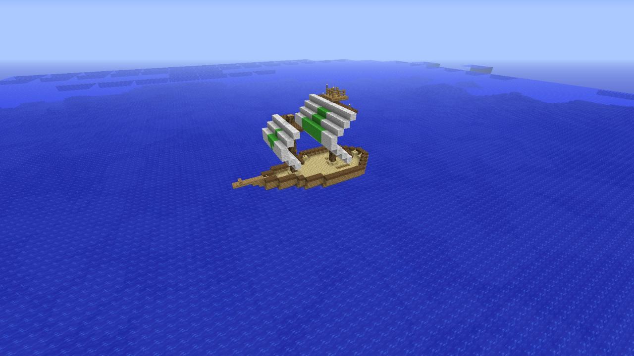 Small trade ship Minecraft Map
