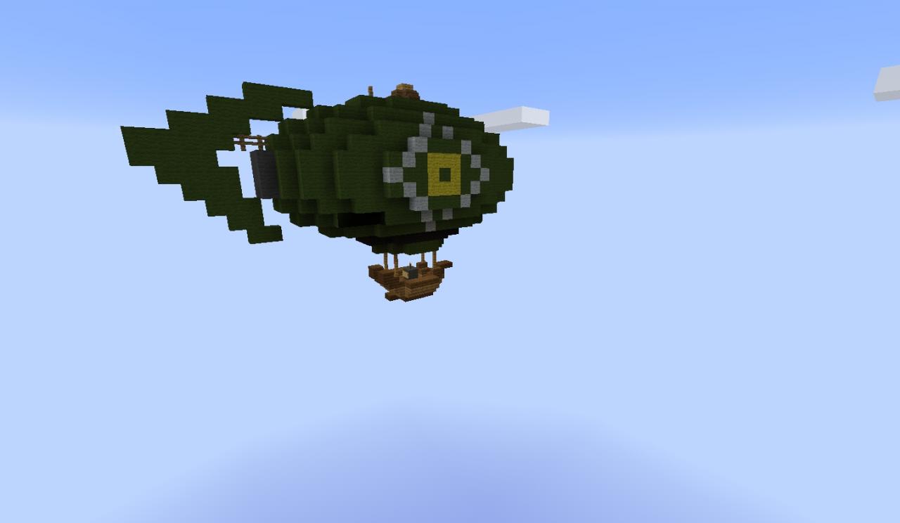 Avatar : Fire Hot air balloon & Earth Hot air balloon Minecraft Map