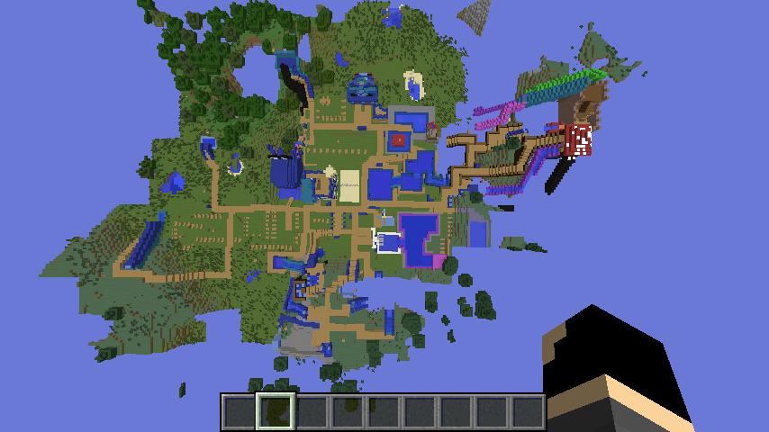 Splash Planet (Water Park) Minecraft Map