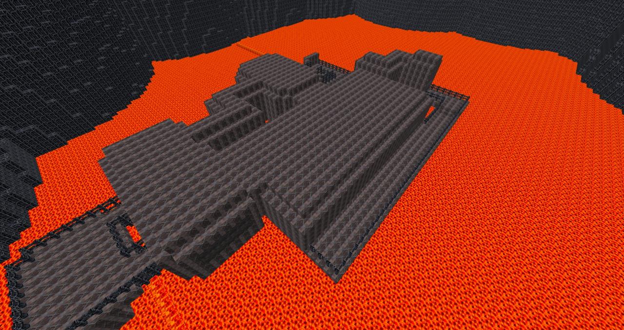 Star Wars: Mustafar Raid Minecraft Project
