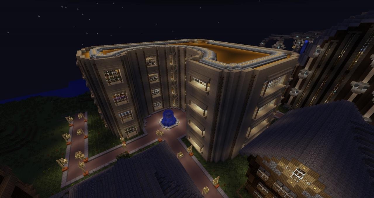 NightFall Server Shops Minecraft Map