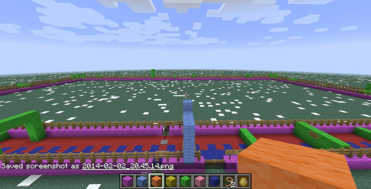 SUPER RACERS Minecraft Map