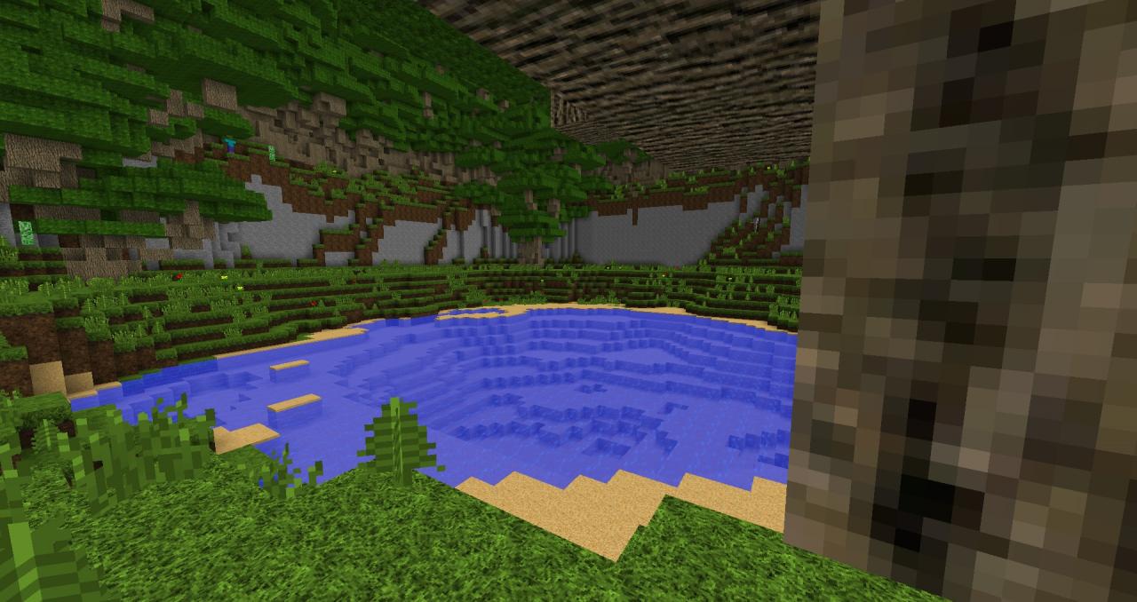 Custom Biome Terrain Minecraft Map