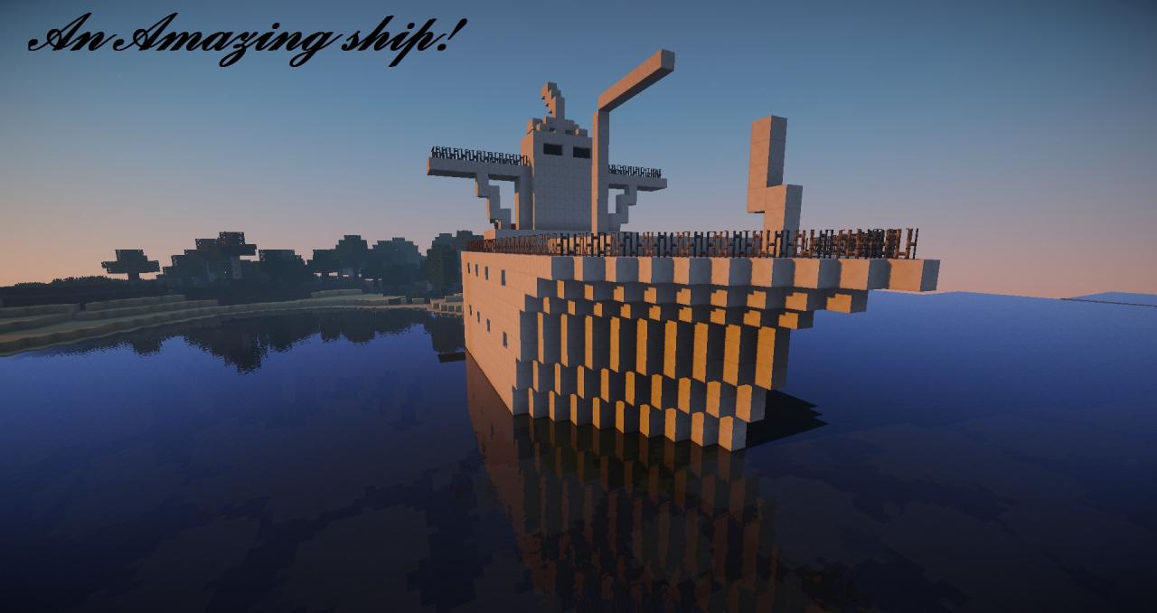 An Amazing cargo ship! Minecraft Map