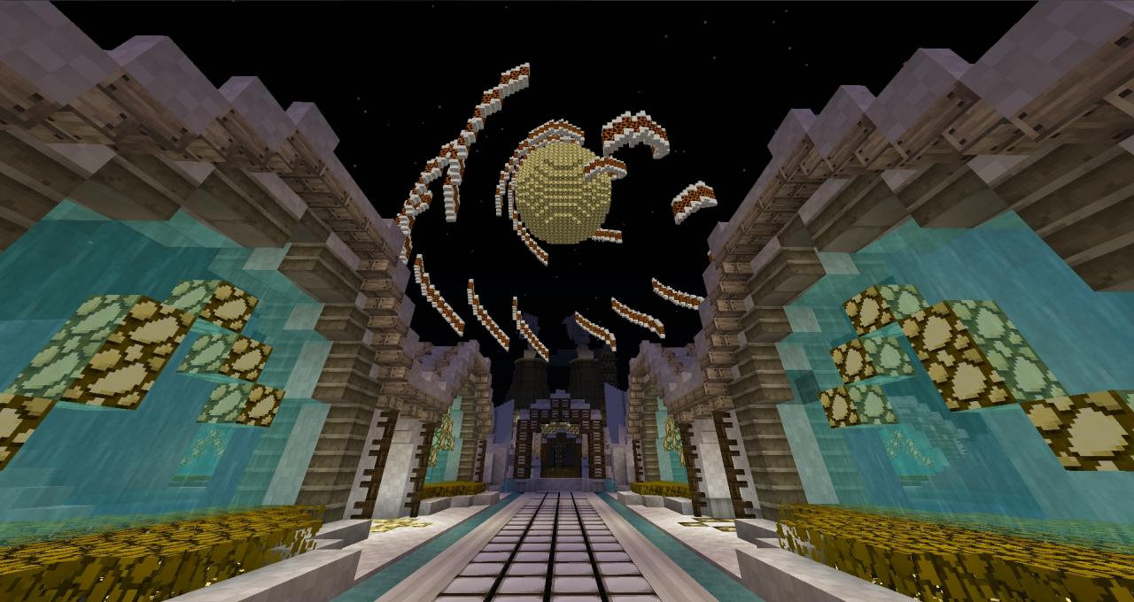 Quartz Temple Grounds Minecraft Map