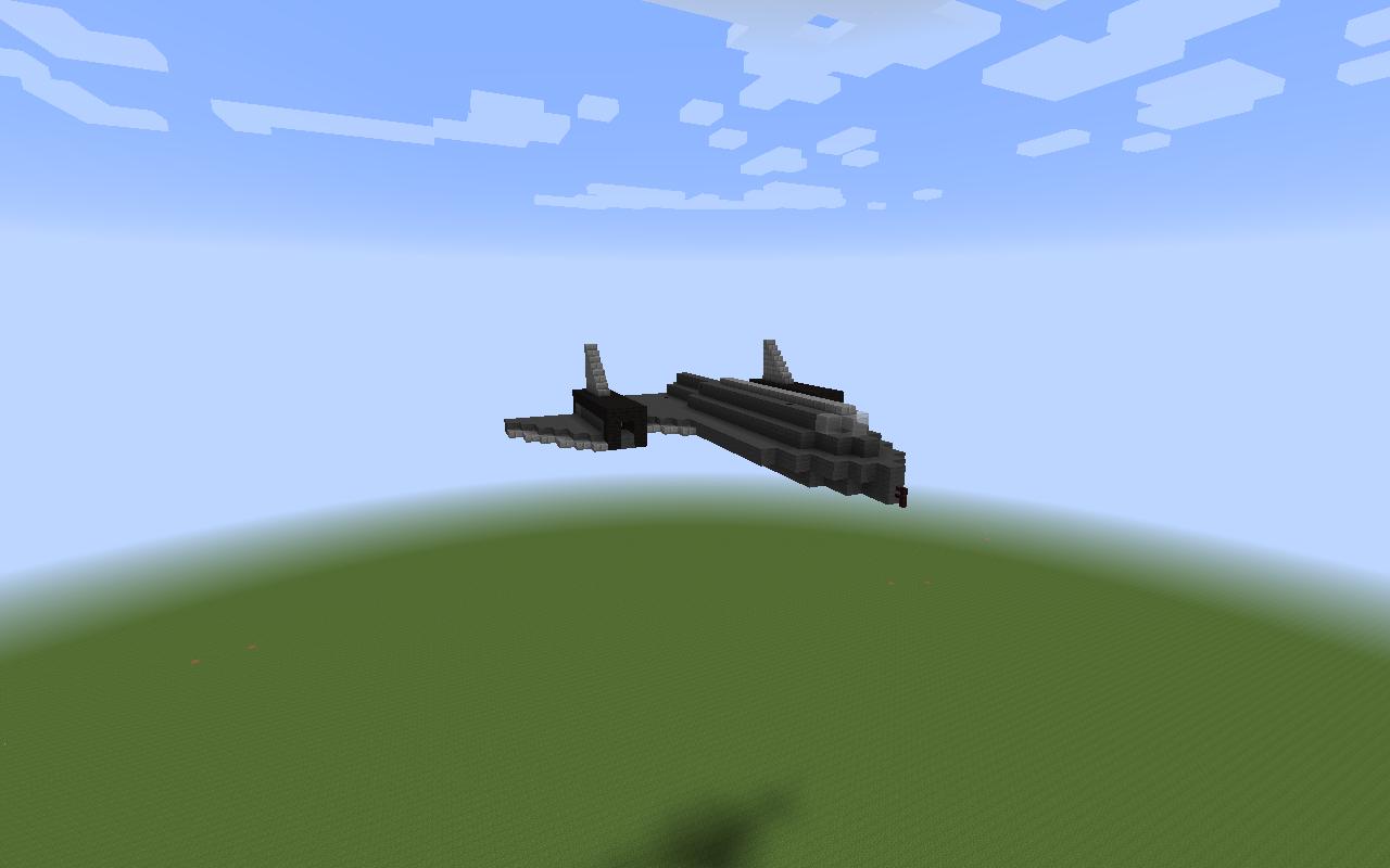 SR-71 BlackBird Minecraft Map