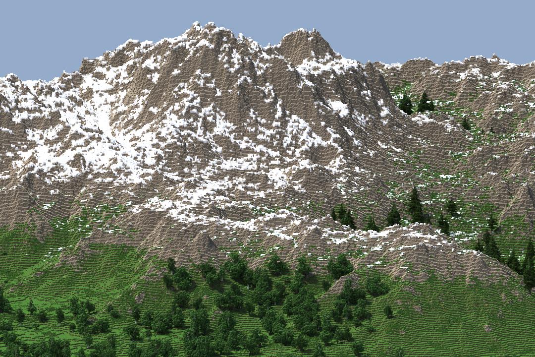 Arcadia - 4,000 x 4,000 Custom Map Minecraft Map