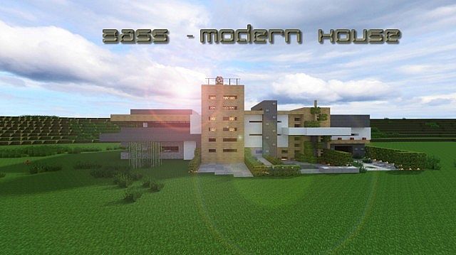 I BASS I ~Modern Home Minecraft Map