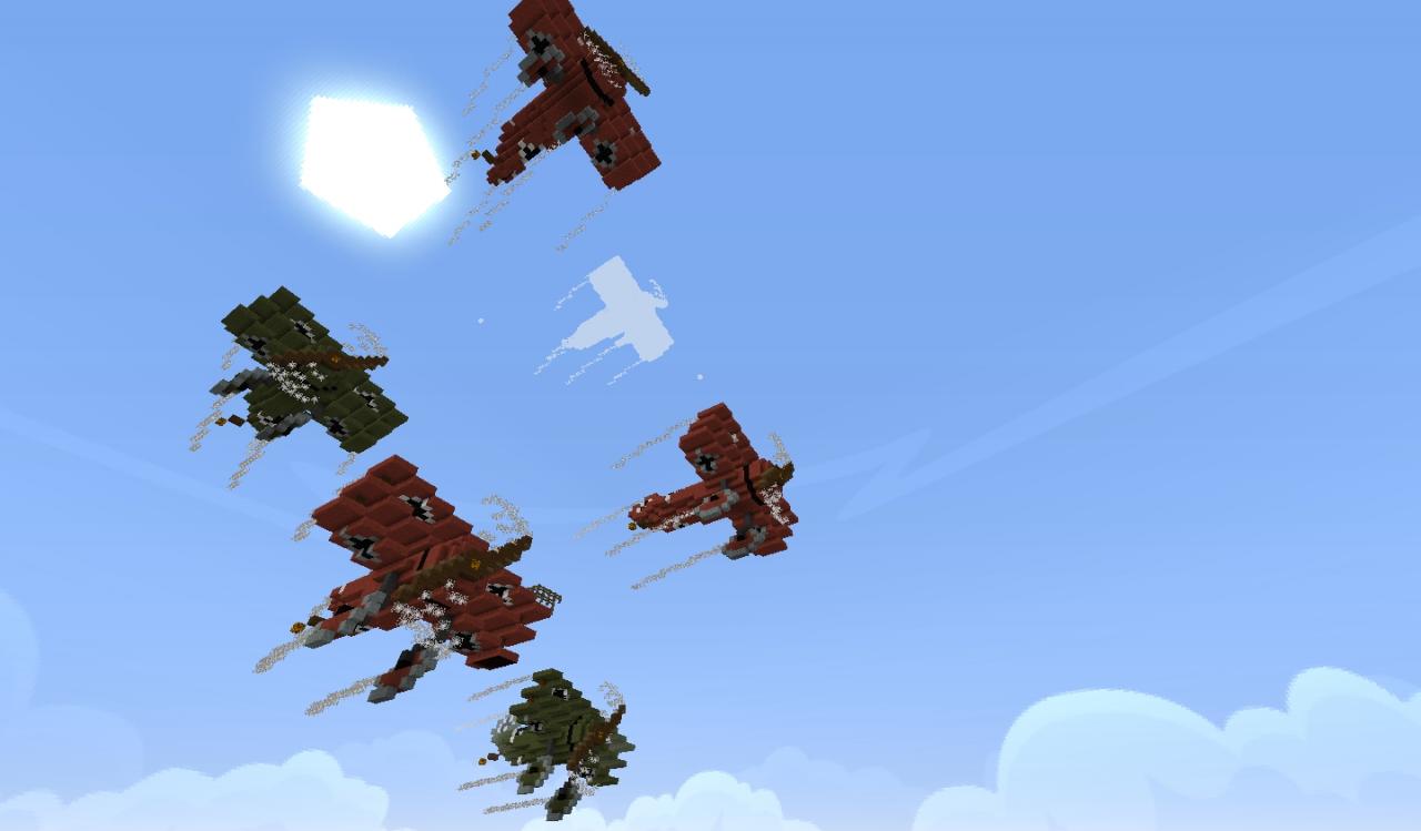 The AirCraft / Thimble Mini-game by Soutdabitch Minecraft Map