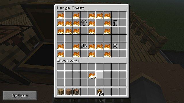 Chainmail crafting recipies