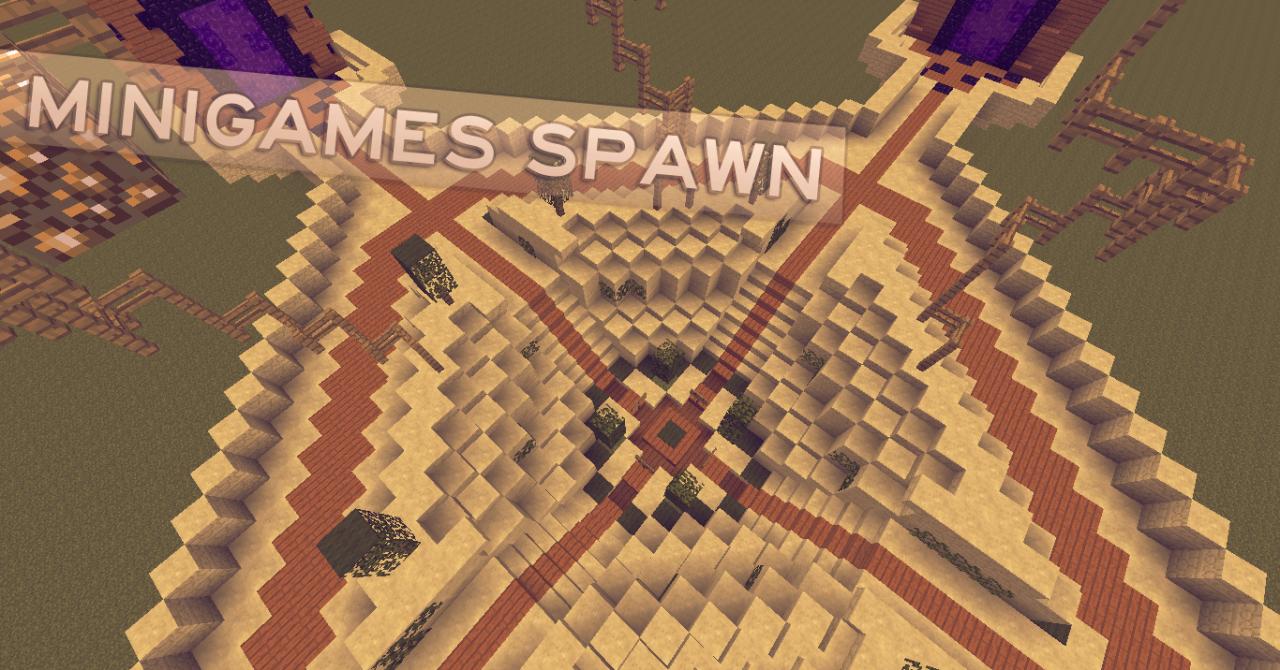 Minigames Server Spawn Minecraft Map