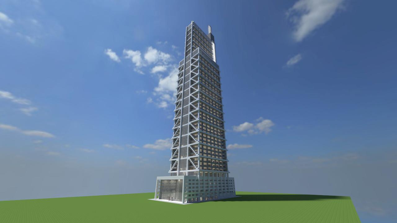 New Comcast Tower Minecraft Map