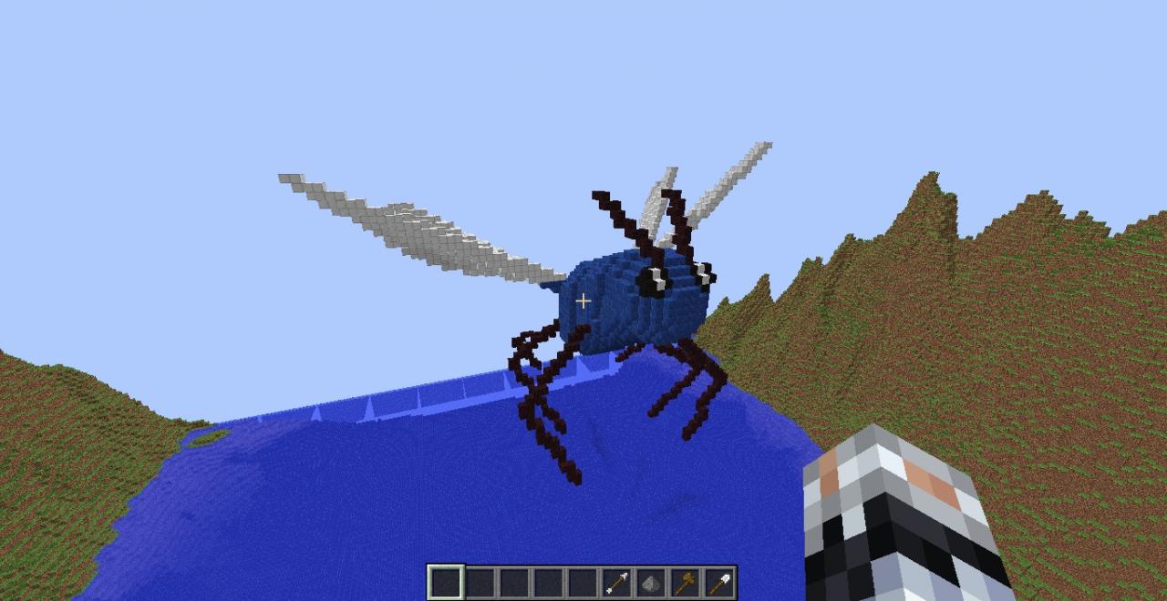 Organic Dragon Fly Minecraft Map