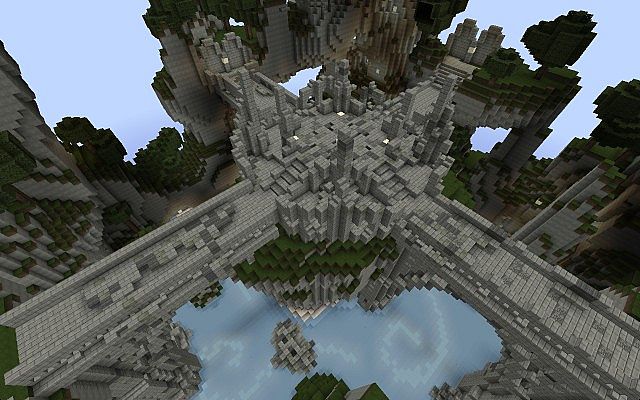 Building Spawns Minecraft Map