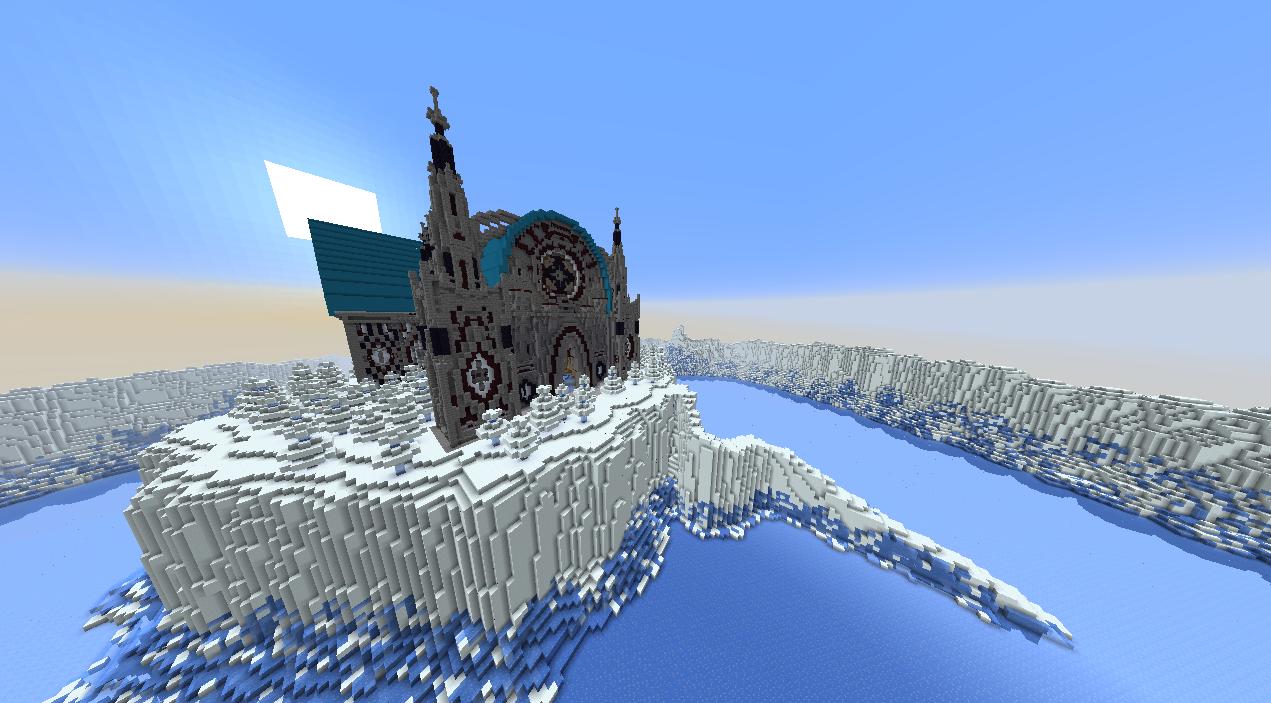 Ice Cathedral Minecraft Map