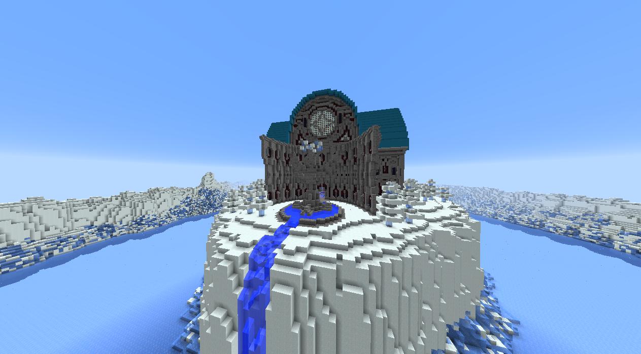 Ice Cathedral Minecraft Map