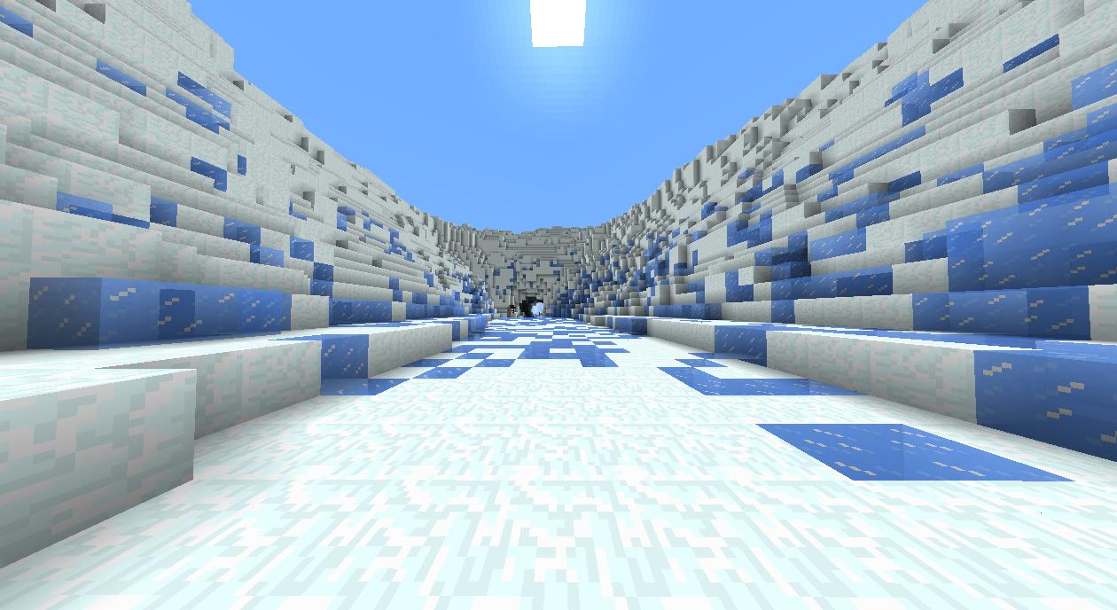 Ice Cathedral Minecraft Map