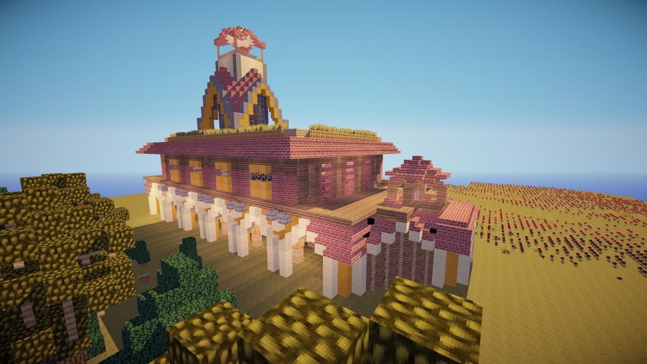 Mediterranean House Minecraft Map