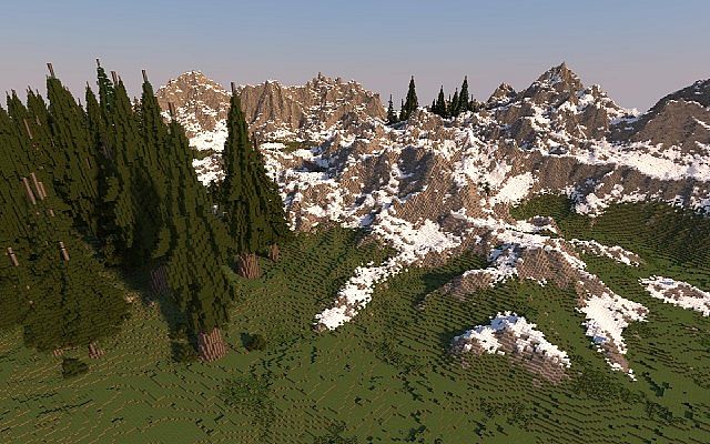 Fantasy Map 2 : Extreme Realism Minecraft Map