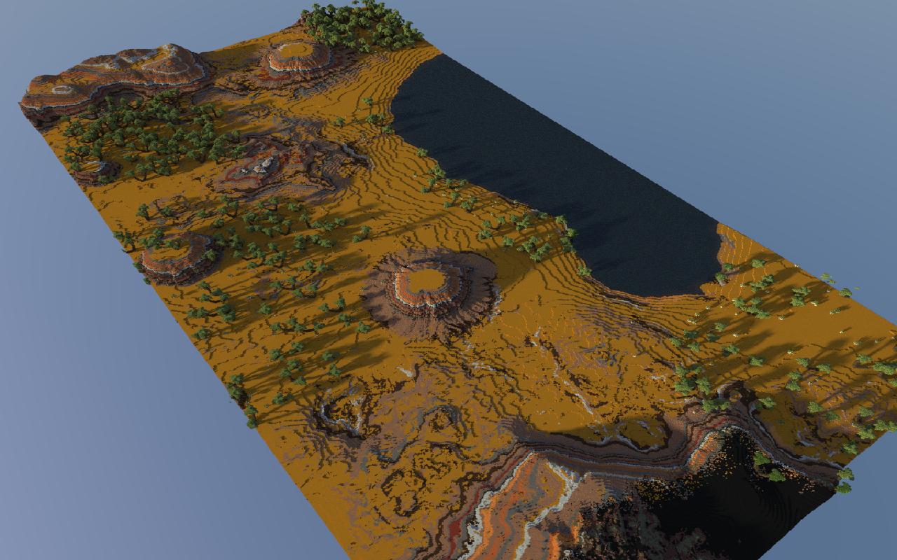 Fantasy Map 2 : Extreme Realism Minecraft Map