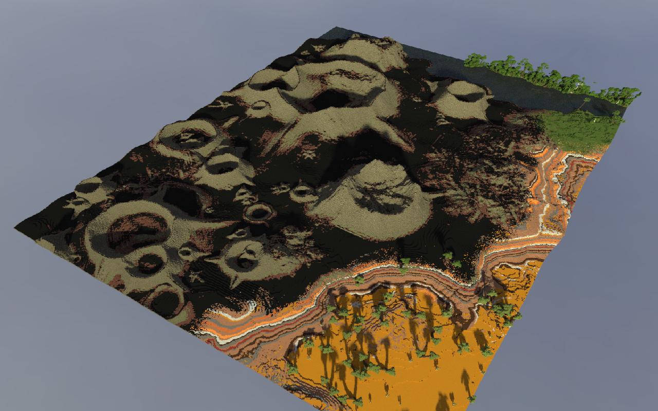 Fantasy Map 2 : Extreme Realism Minecraft Map
