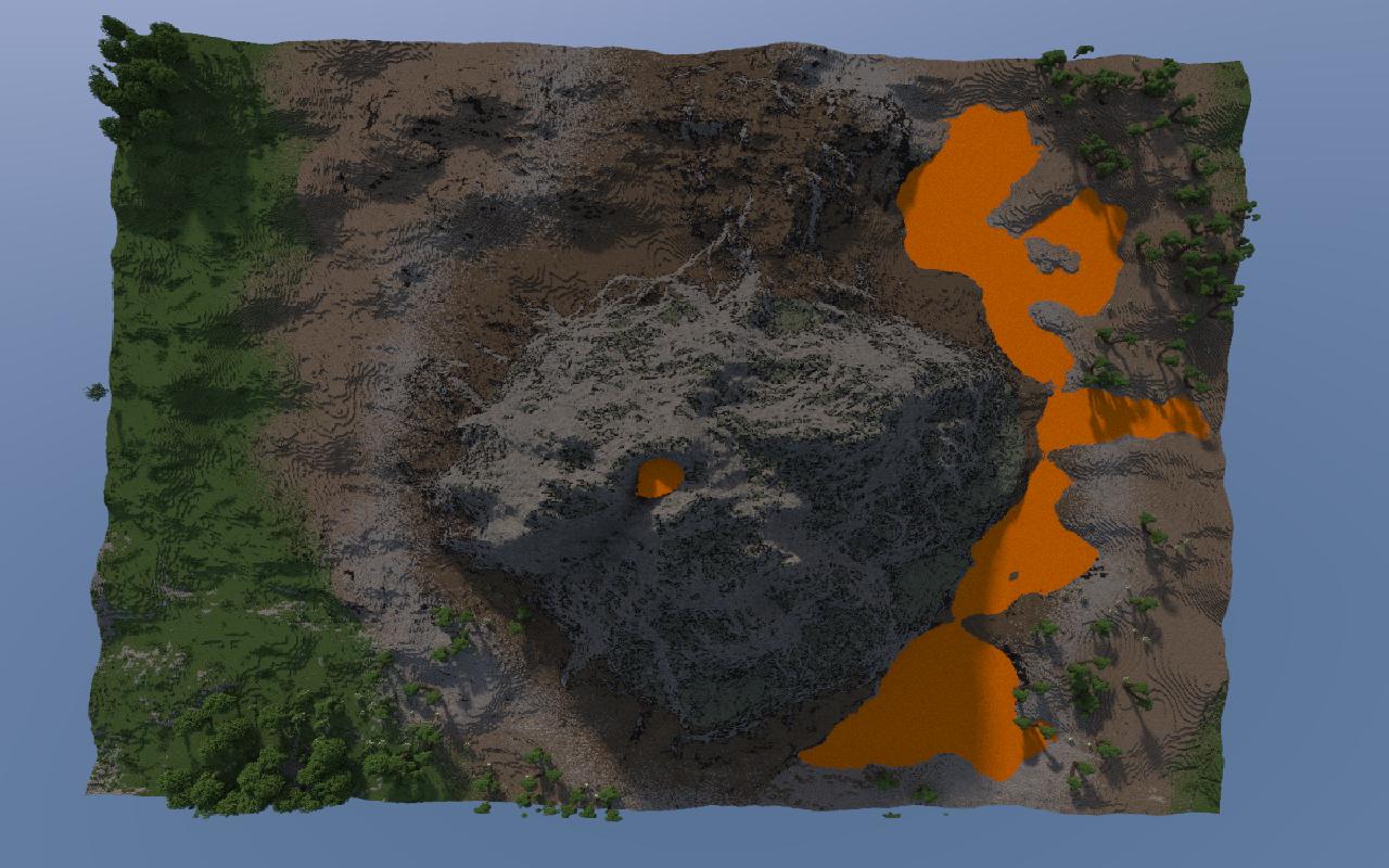 Fantasy Map 2 : Extreme Realism Minecraft Map