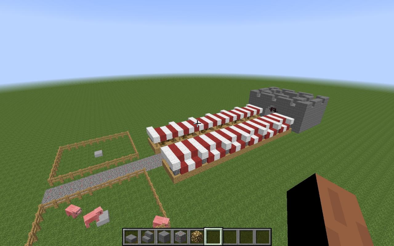 Cozy Outdoor Market Minecraft Map