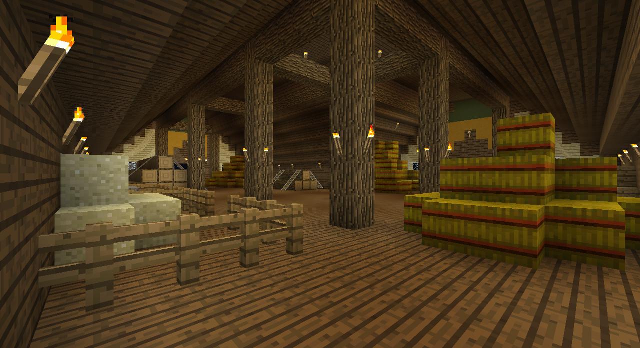 Medieval Stables Minecraft Map