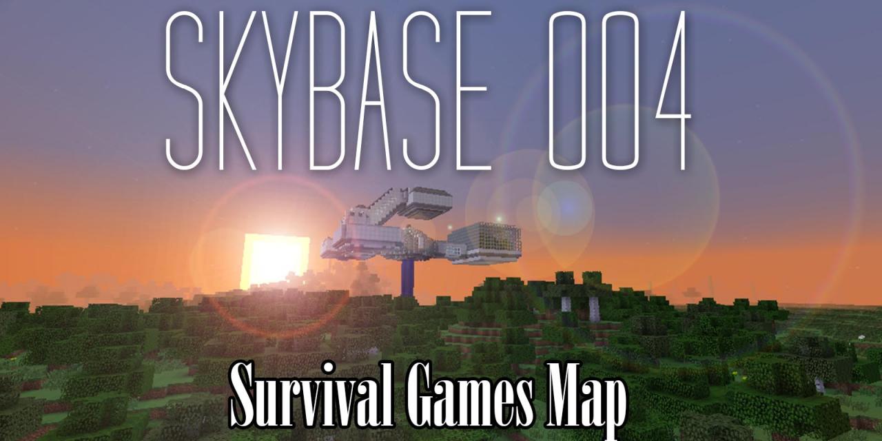 Skybase 004 - Minecraft Survival Games Map Minecraft Map