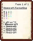 Essentials messages recolor Minecraft Map