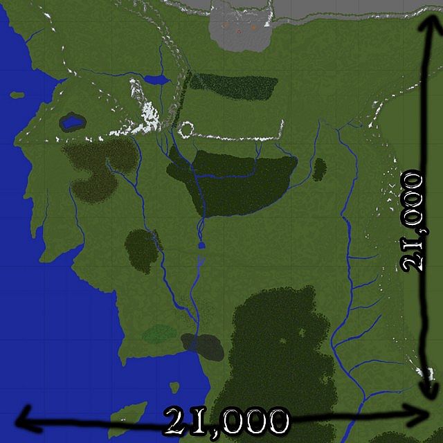 MC Middle-Earth Project Minecraft Map