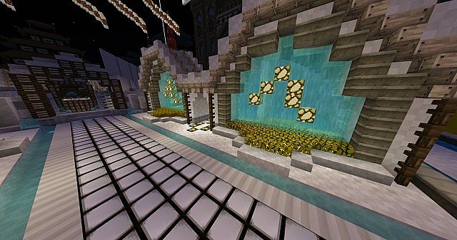 Quartz Temple Grounds Minecraft Map