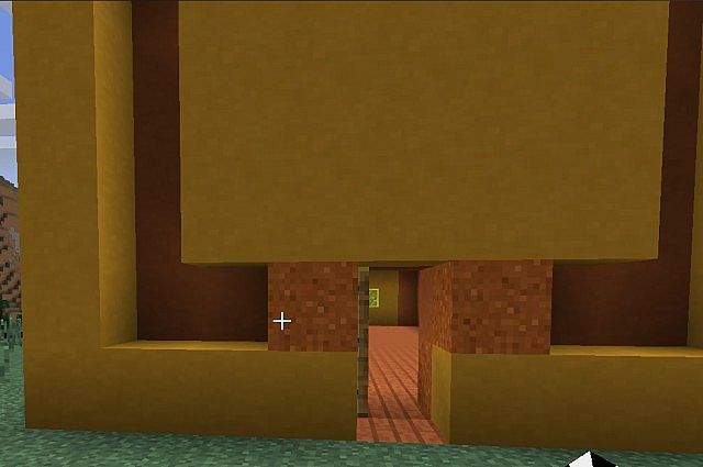 Realy simple clay block house Minecraft Project