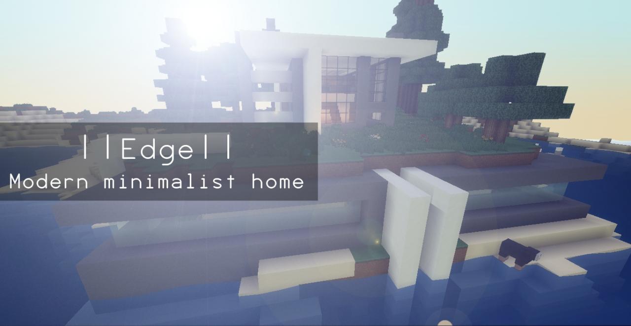 Edge | | Modern minimalist home Minecraft Map