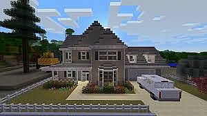 big house Minecraft Map