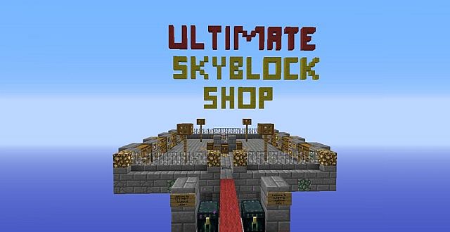 ULTIMATE SkyBlock Minecraft Map
