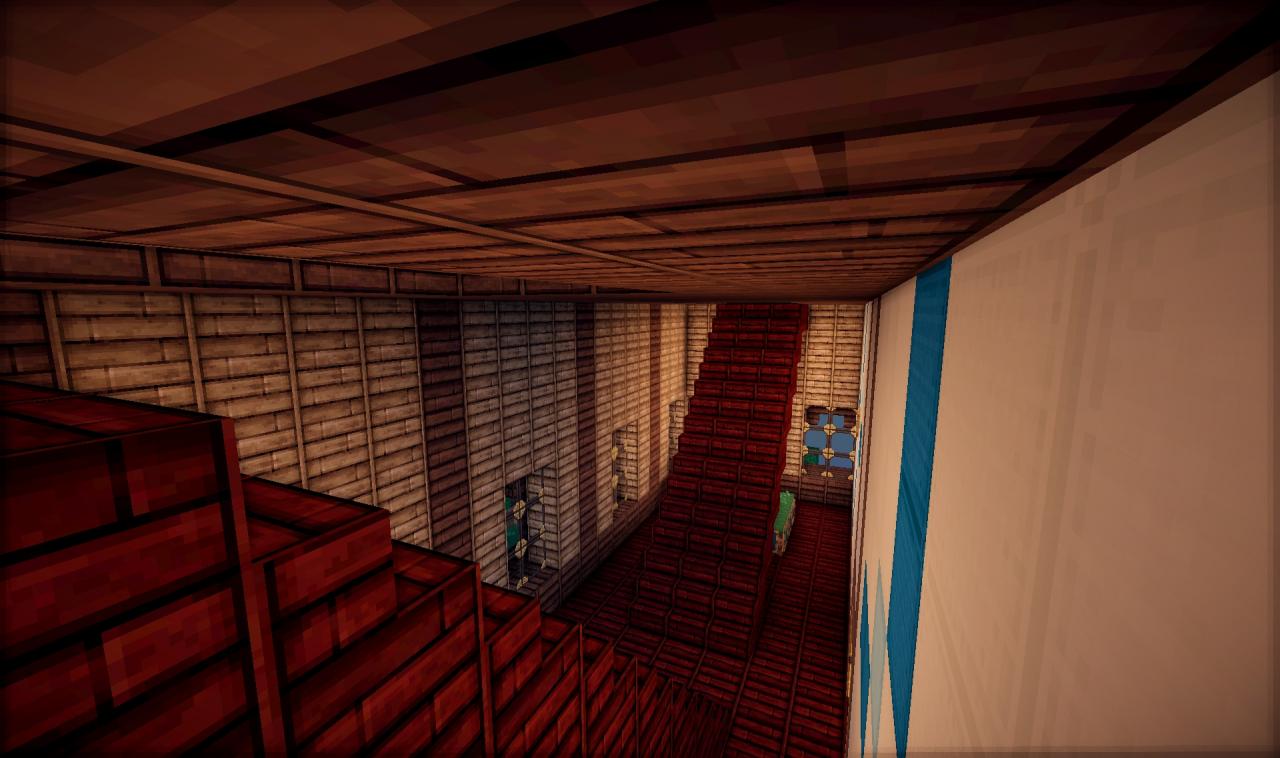 Large Floating Mansion Minecraft Map