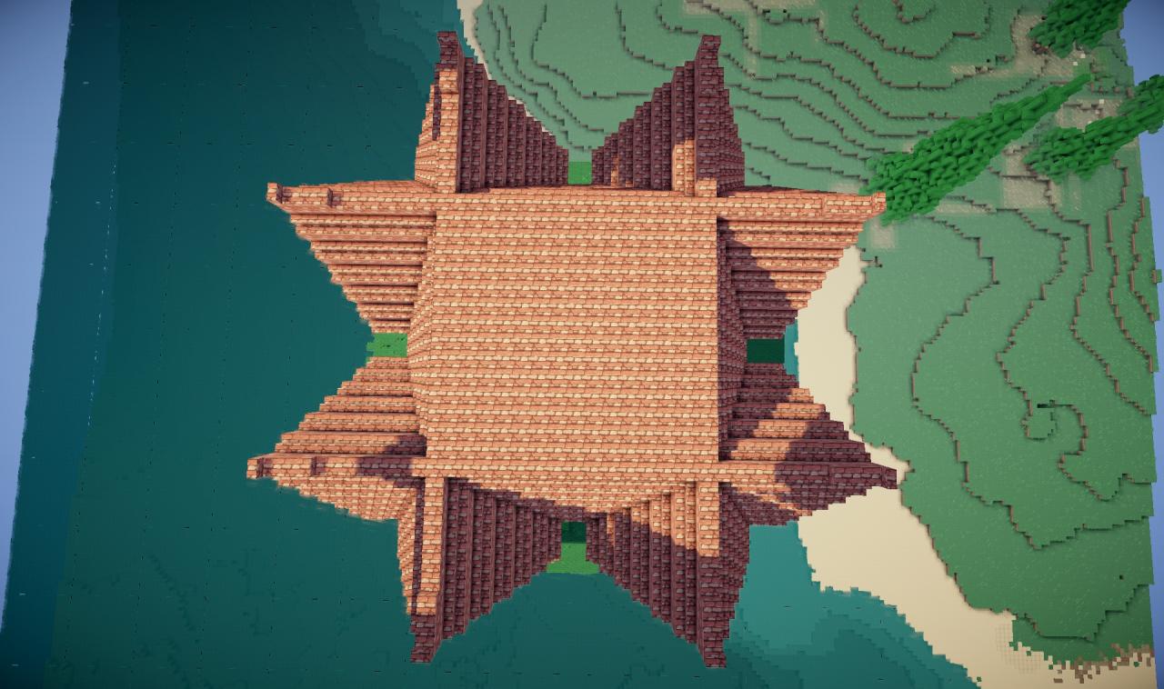 Large Floating Mansion Minecraft Map