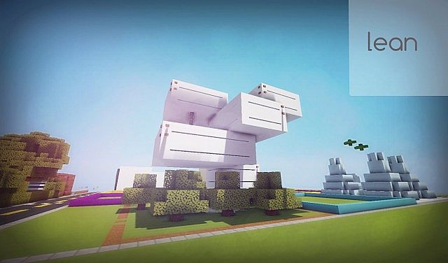 lean - Minimal Minecraft Map