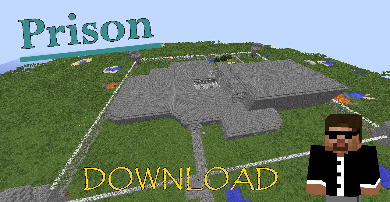 Big Prison - Build in 60 Hours Minecraft Map