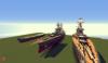 Nevada-Class Battleship (USS Nevada) (Exerior Complete) Minecraft Map