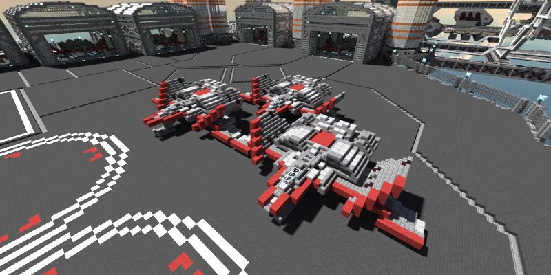 starcraft - jontur II :orbital shipyard station. Minecraft Map