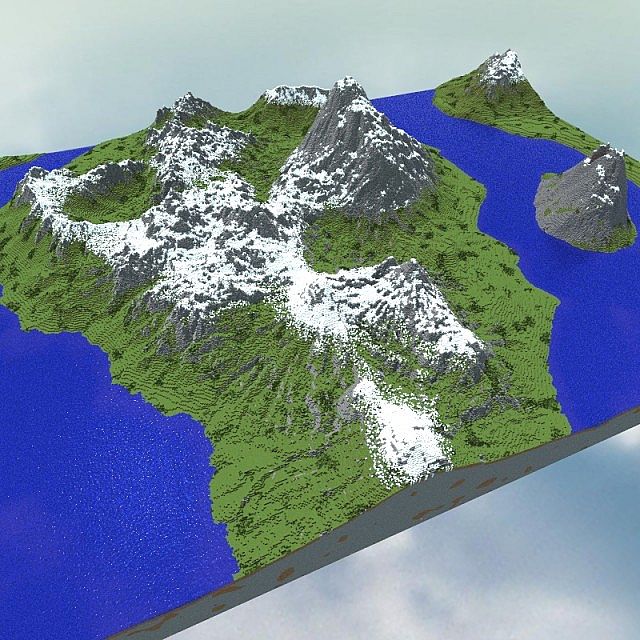 The Land of Geirröth: Fantasy Terrain [Terrain Collab] Minecraft Map